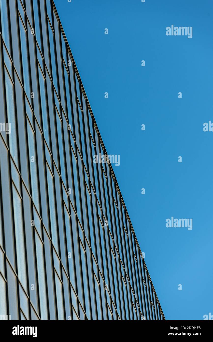 windows of a newly built large office building Stock Photo - Alamy