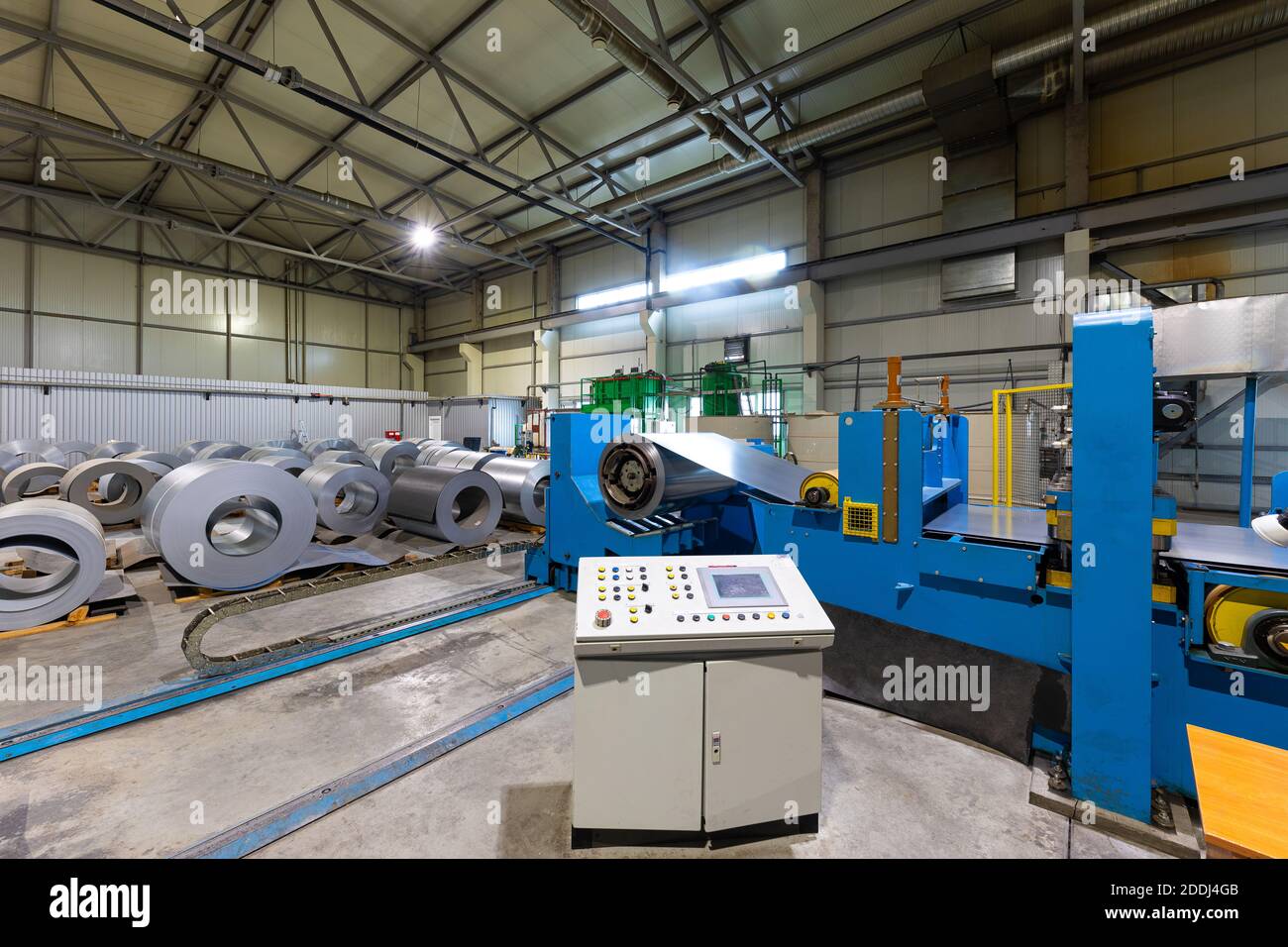 energy-saving technologies in metal production, engineering Stock Photo ...