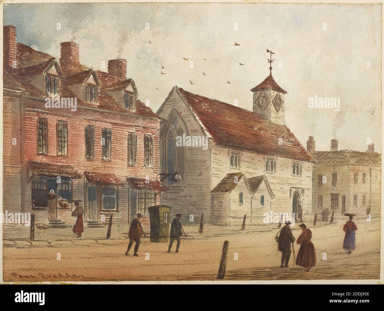 Exterior Chapel of St John The Baptist, Deritend, Birmingham Artist ...