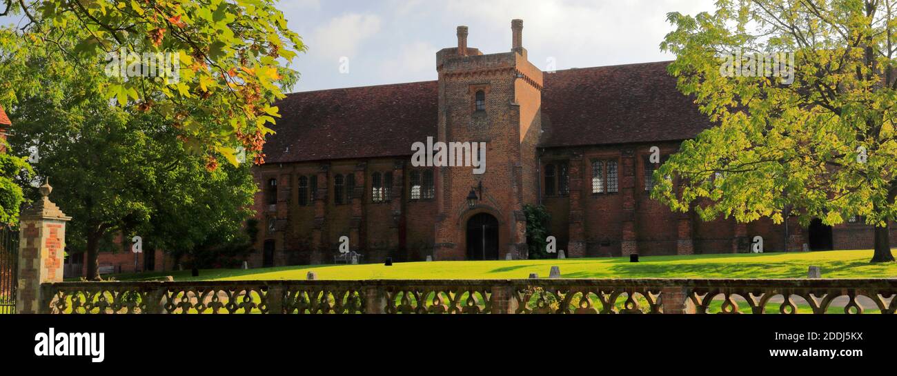 The Old Tudor Palace, Hatfield town, Hertfordshire County, England ...