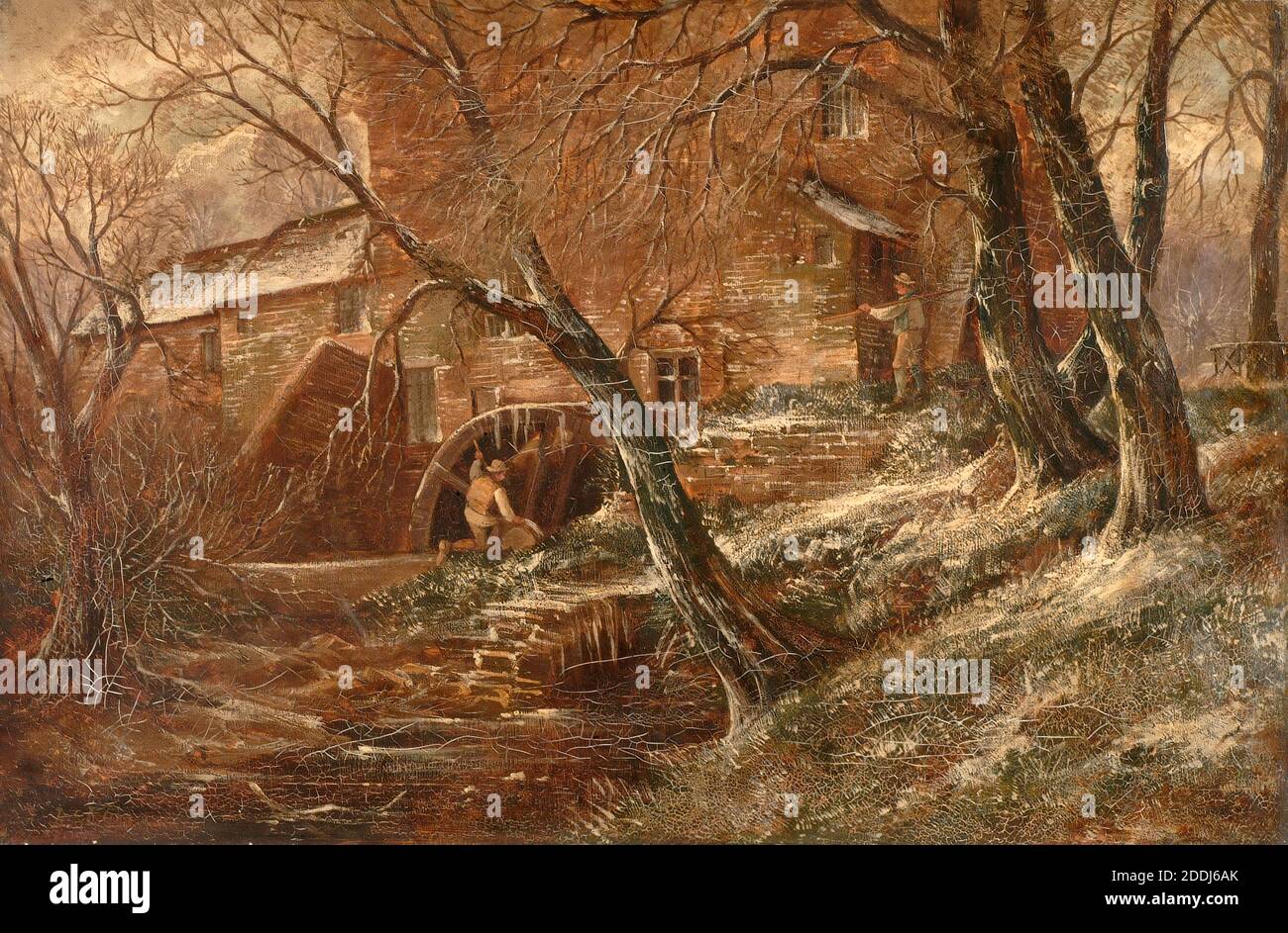 Hamstead Mill, Staffordshire, Hamstead Mill, Handsworth 1850-1908 John ...