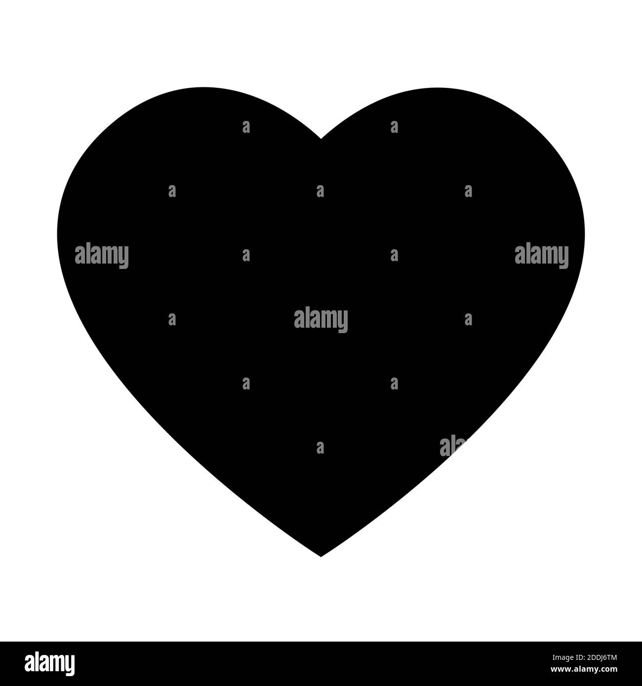 Heart Symbol Icon. Vector Image Stock Vector Image & Art - Alamy