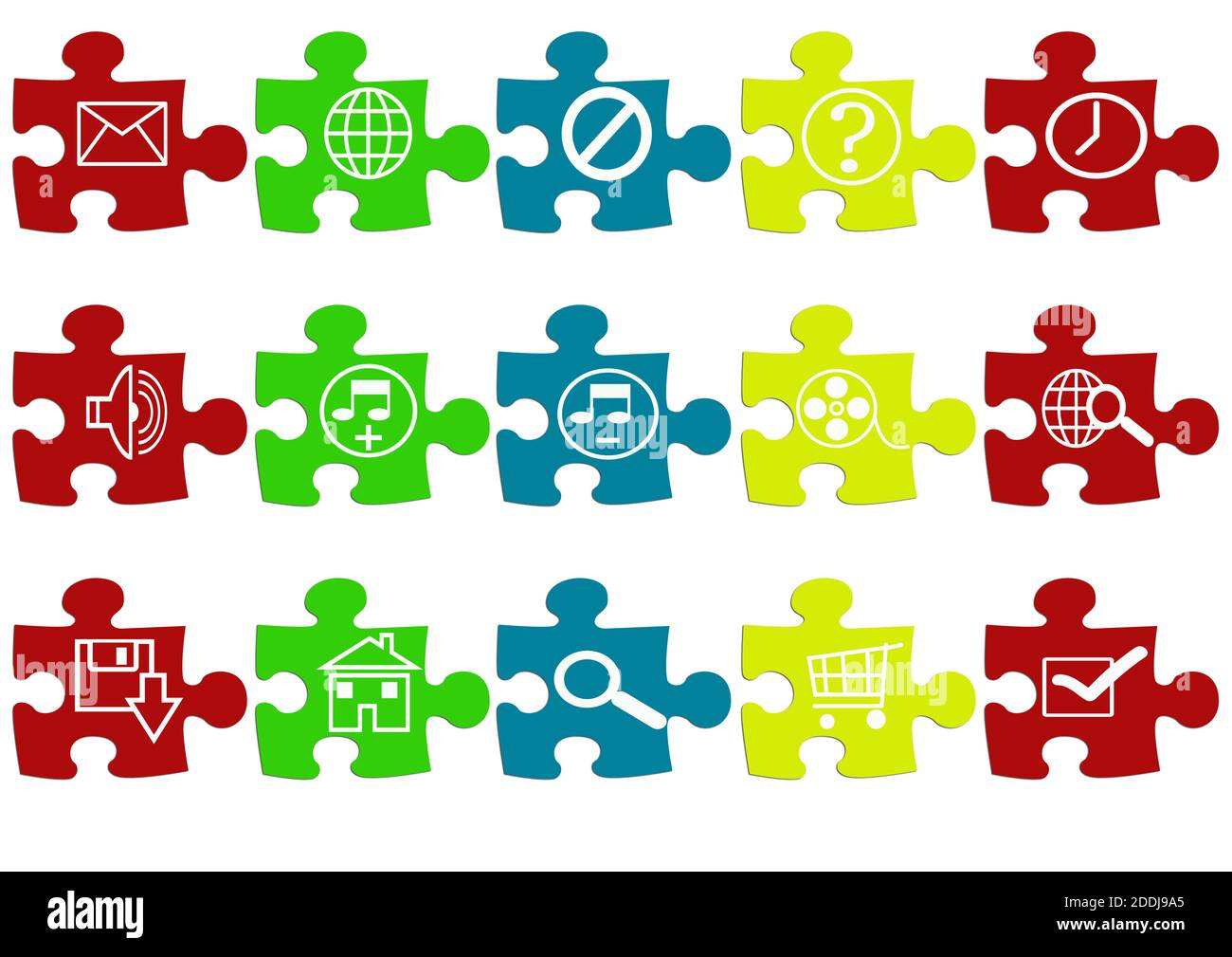 Colorful flower shop Cut Out Stock Images & Pictures - Alamy