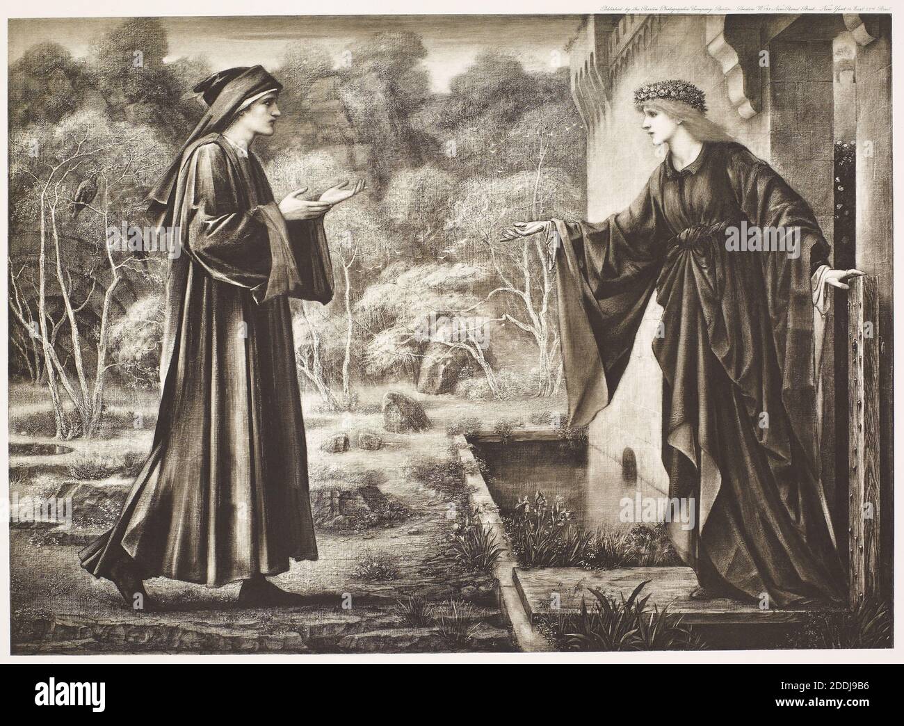 The Pilgrim at the Gate of Idleness,1900 After: Sir Edward Burne-Jones ...