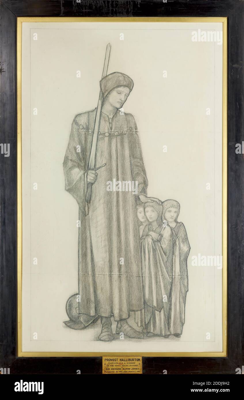 Provost Haliburton, 1888 Sir Edward Burne-Jones (d.1898), Art Movement ...