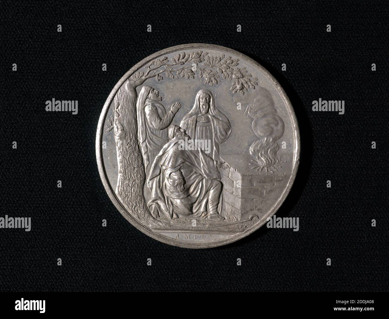 Coin, Venerable Order of Druids, 1806, Front: Image of men in robes ...