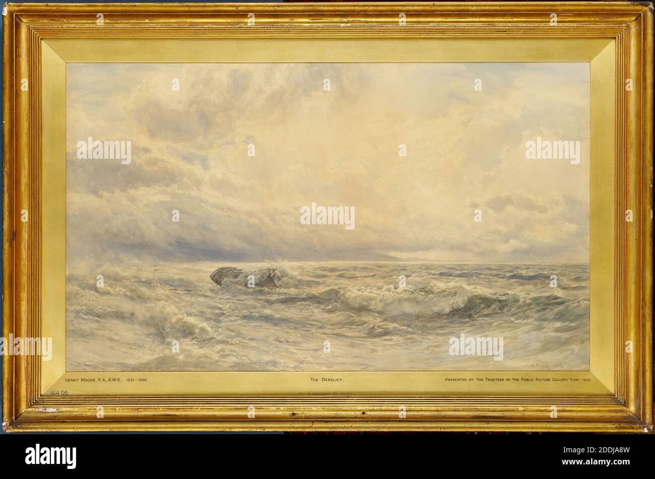 The Derelict, 1882 Henry Moore (d.1895), Boat, 19th Century ...