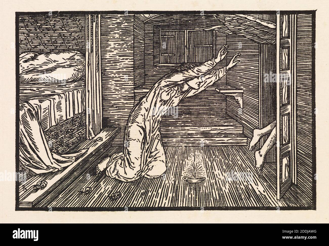 Artist: Sir Edward Burne-Jones Engraver:Elizabeth Burden Cupid and ...