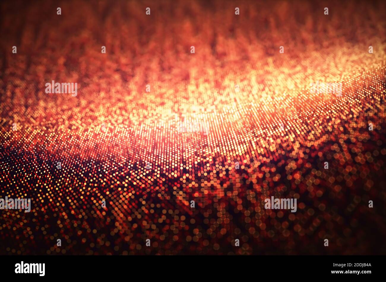 Abstract Background Image Concept Colorful Mesh Interconnected Lines Cloud Computing Concept