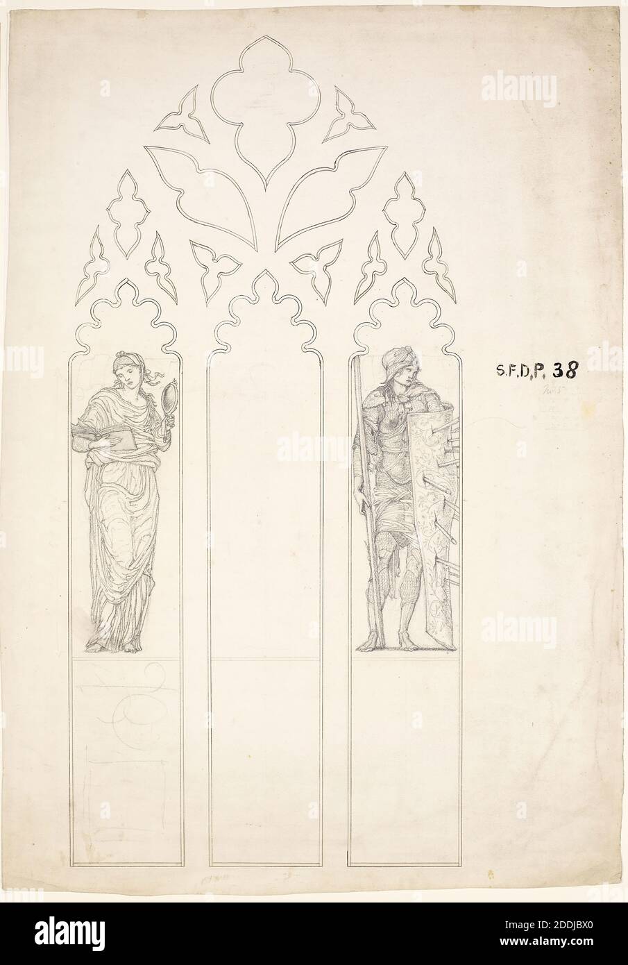 Prudence and Fortitude, 1873-75 Sir Edward Burne-Jones, Art Movement ...