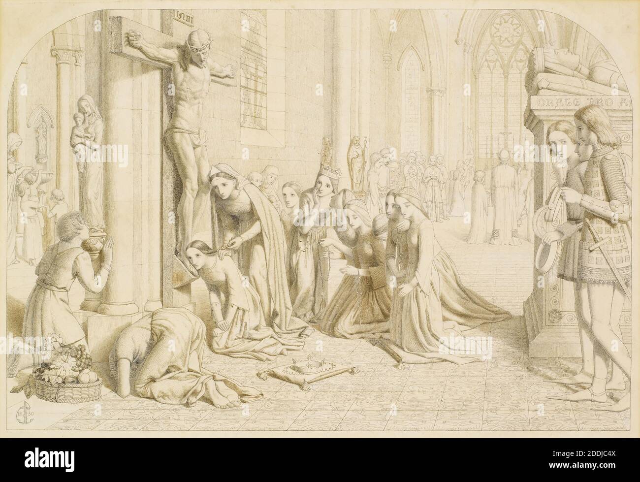 An Incident in the Life of Saint Elizabeth of Hungary, Compositional ...