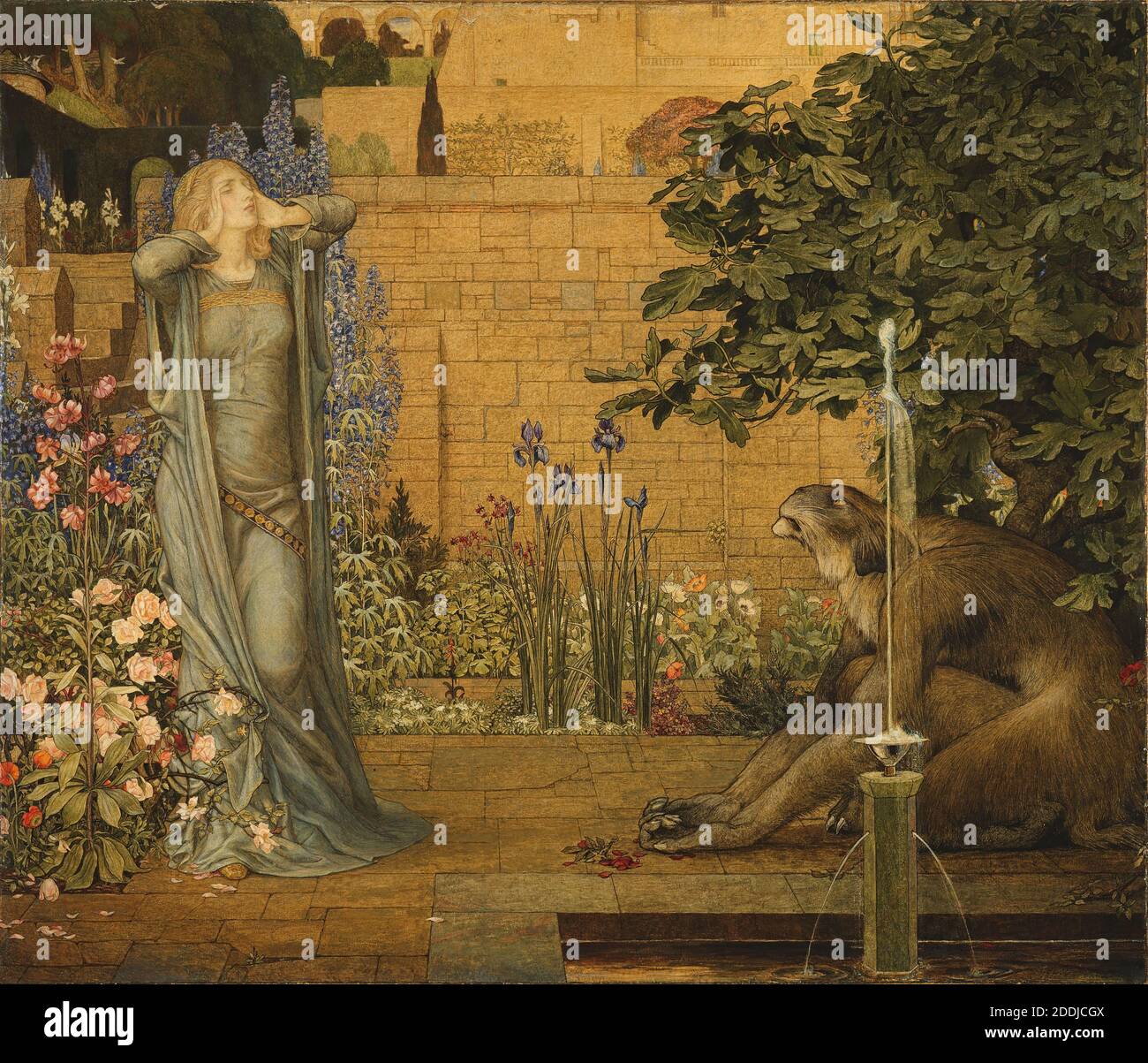 Beauty and the Beast, 1904 John Dickson Batten (d. 1932) Joseph Edward ...