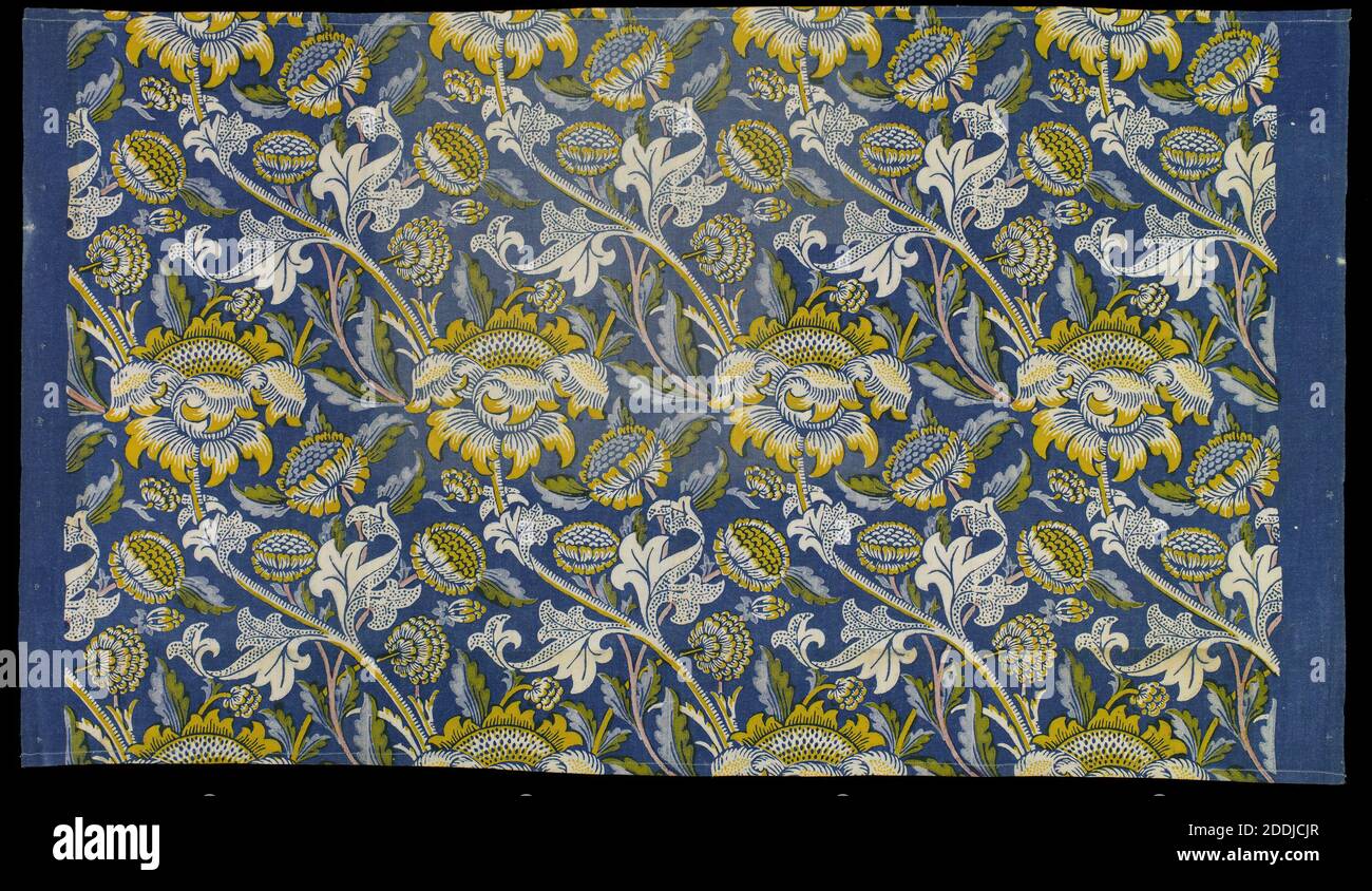 Printed Textile, Wey, 1882-83 Designer: William Morris Manufacturer ...