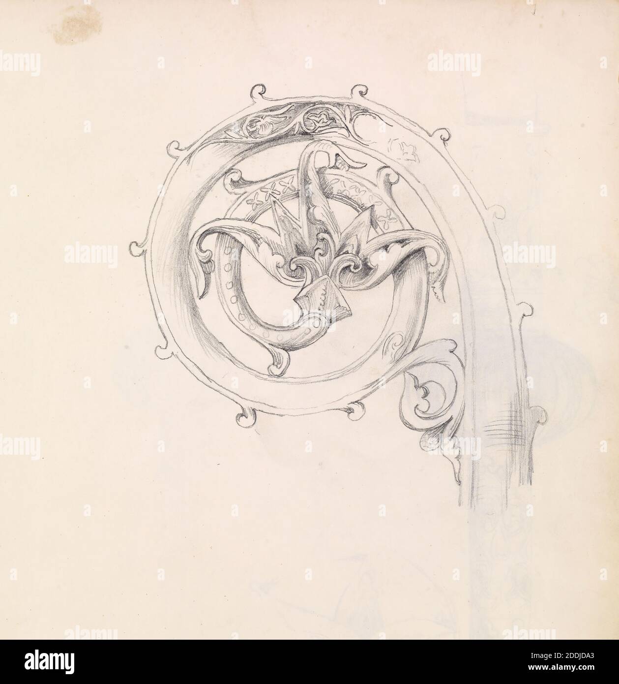 Sketchbook of Byzantine and Romanesque Decoration, 1887-1894 Study for ...