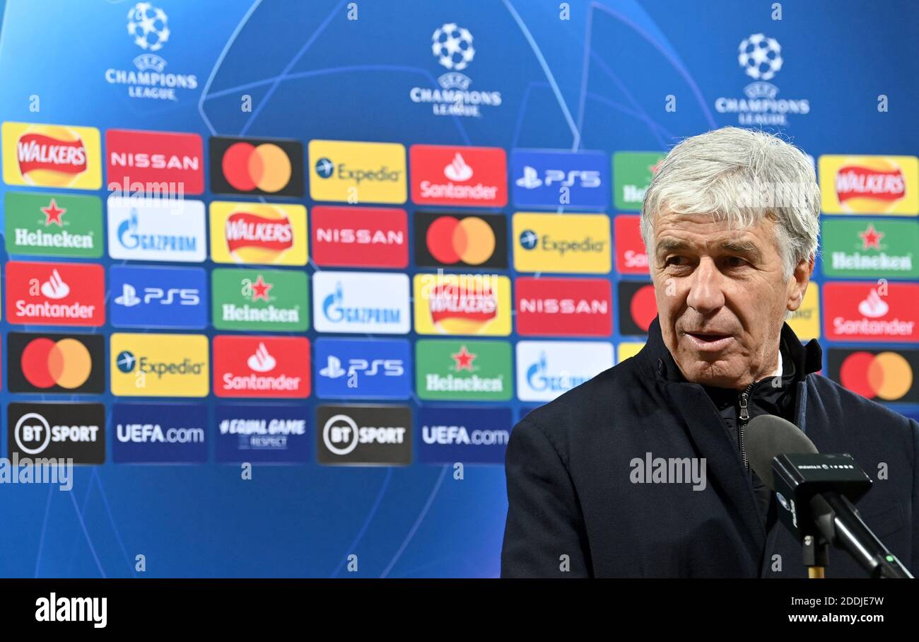 Gian piero gasperini champions league hi-res stock photography and ...