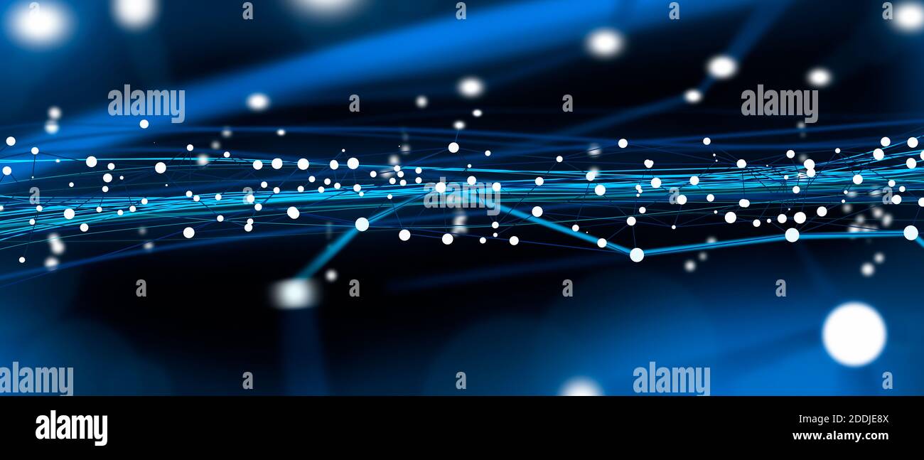 Abstract technology background. Abstract structure circuit and digital ...