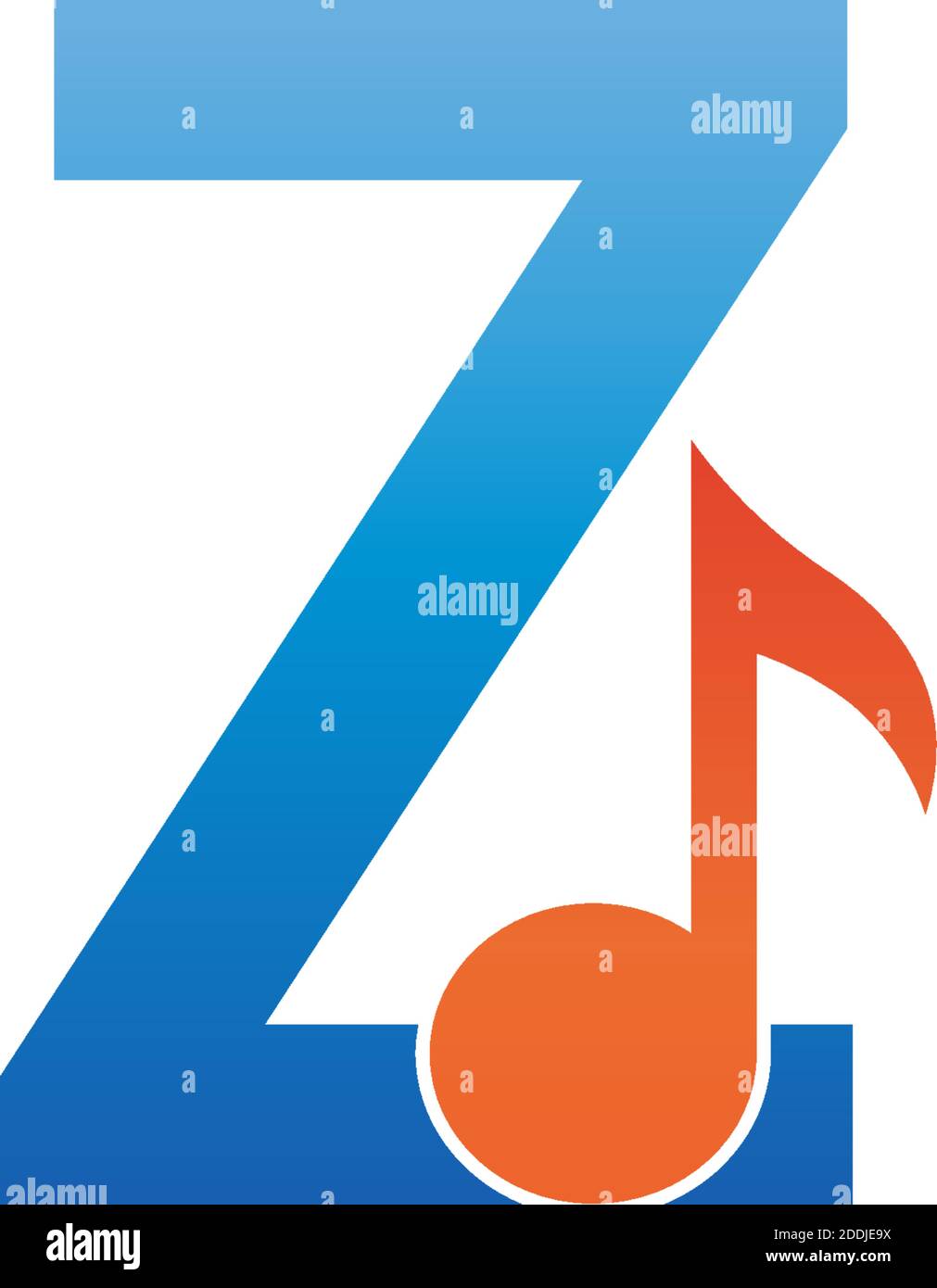 Z musical logo Cut Out Stock Images & Pictures - Alamy