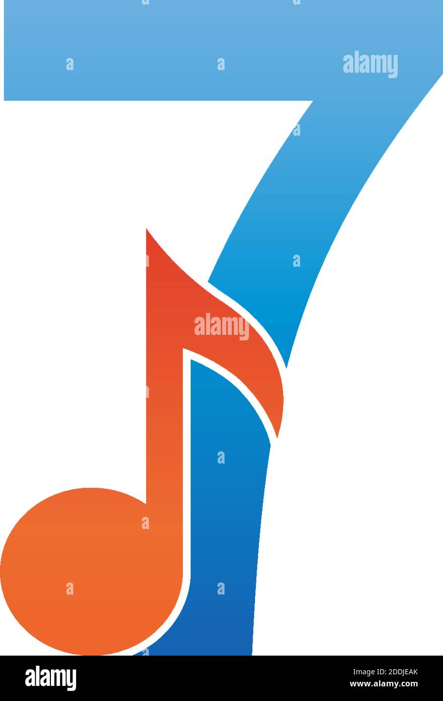 7 note Stock Vector Images - Alamy