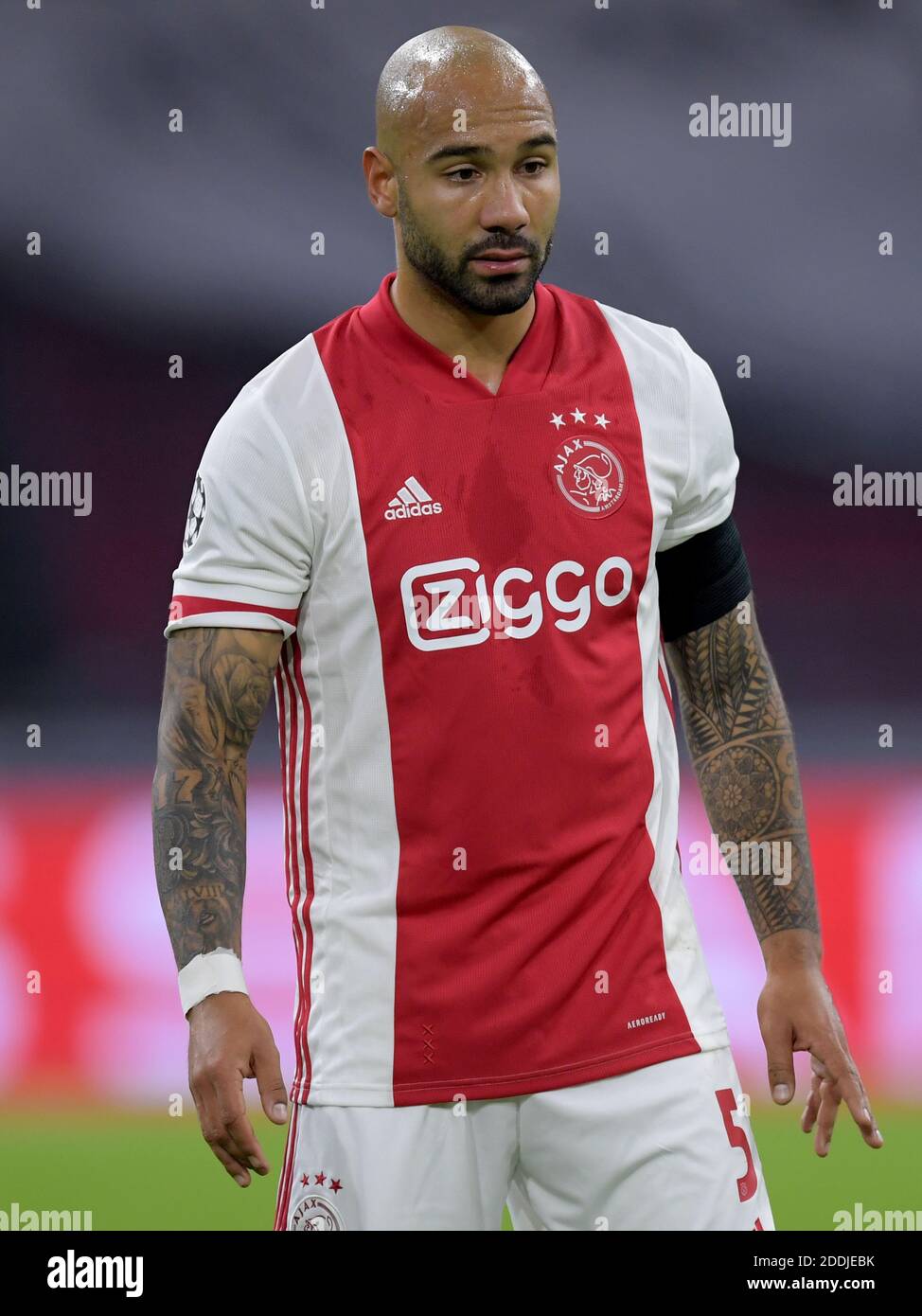 AMSTERDAM, NETHERLANDS - NOVEMBER 25: Sean Klaiber of Ajax during the ...