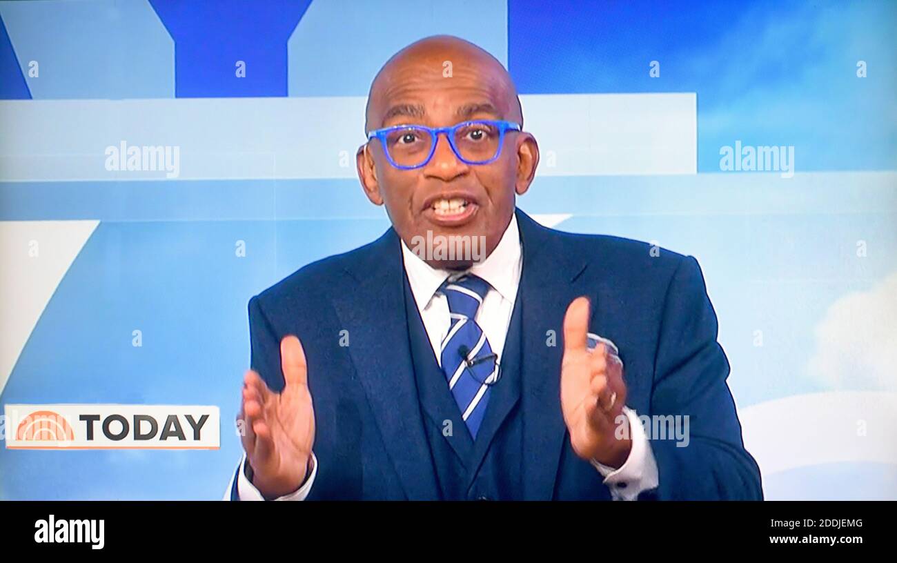 A television screenshot of NBC TODAY Show weatherman and feature anchor ...