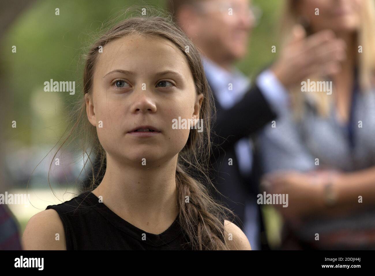 Youth climate activist Greta Thunberg joined United States Senator Ed ...