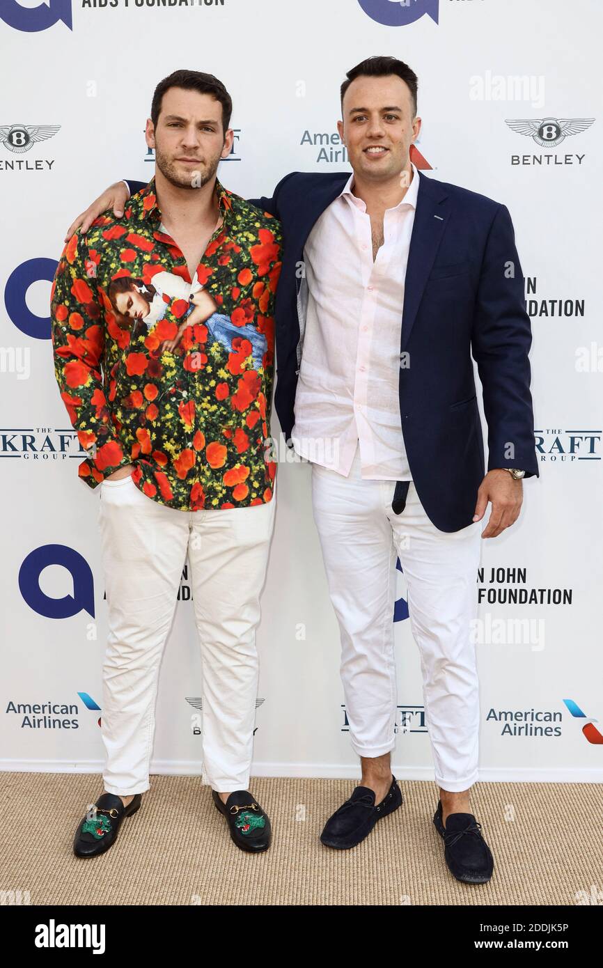 Sergio Rizzuto attends the Midsummer Party to benefit the Elton John ...