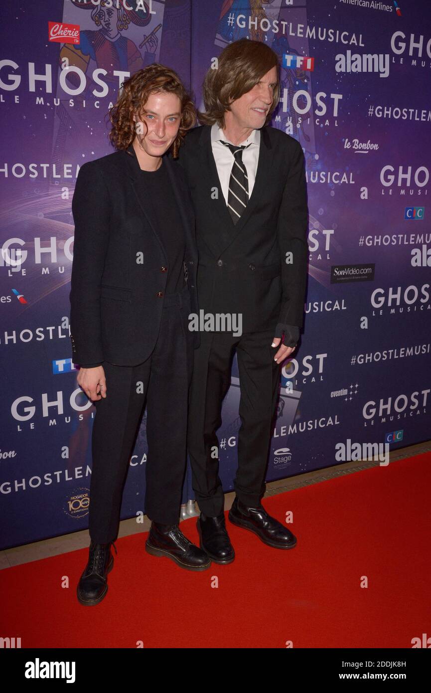 Lily Oakes, Glen Ballard attending the premiere of Ghost The Musical at ...