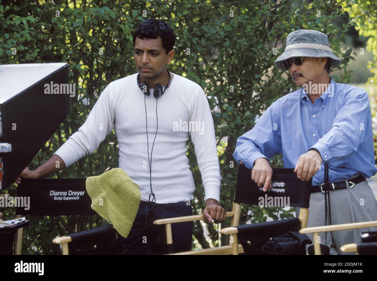 Director M. Night Shyamalan, "Signs" (2002) Photo credit: Touchstone ...