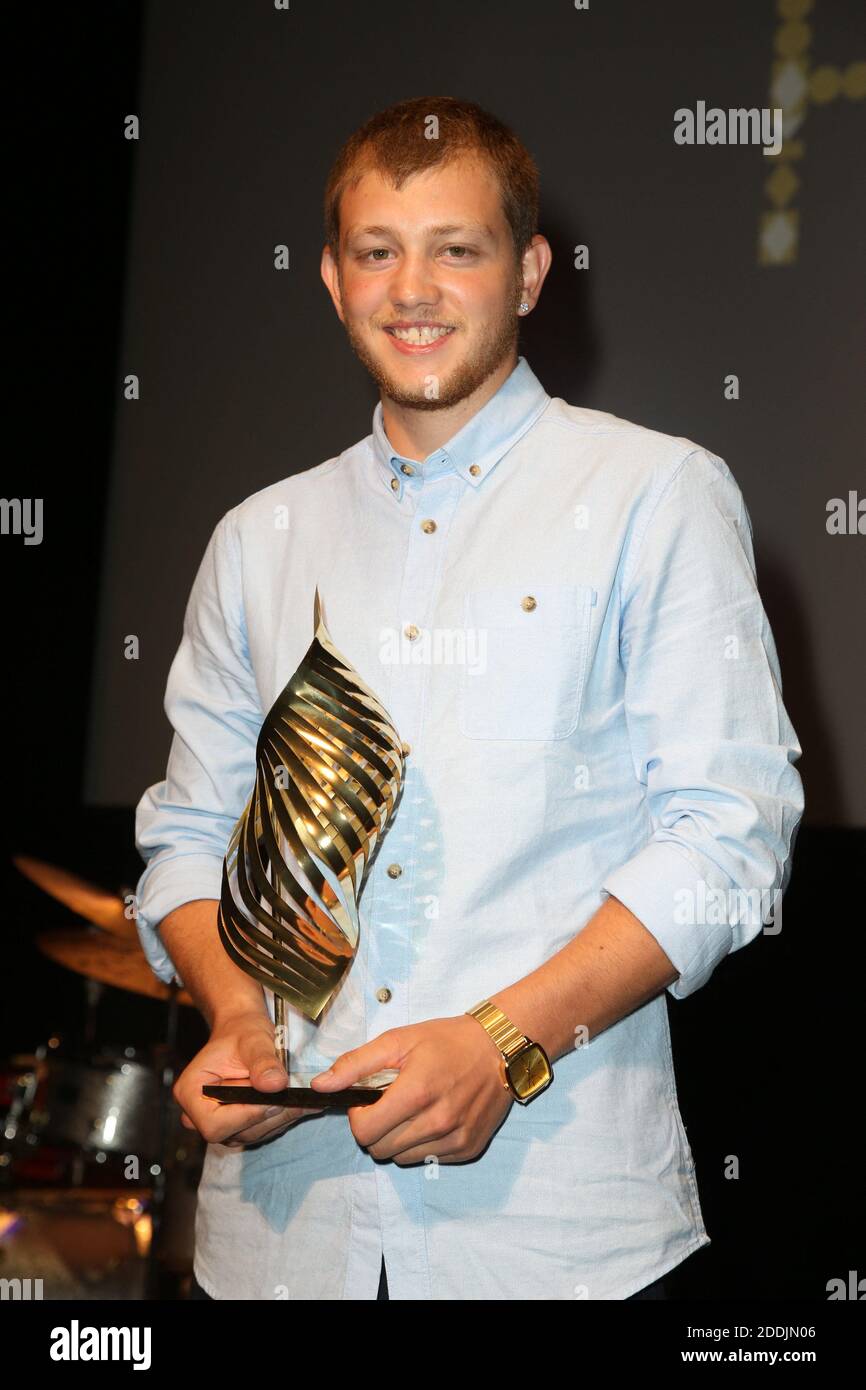 Anthony Bajon attending the closing ceremony of the 12th Angouleme Film ...