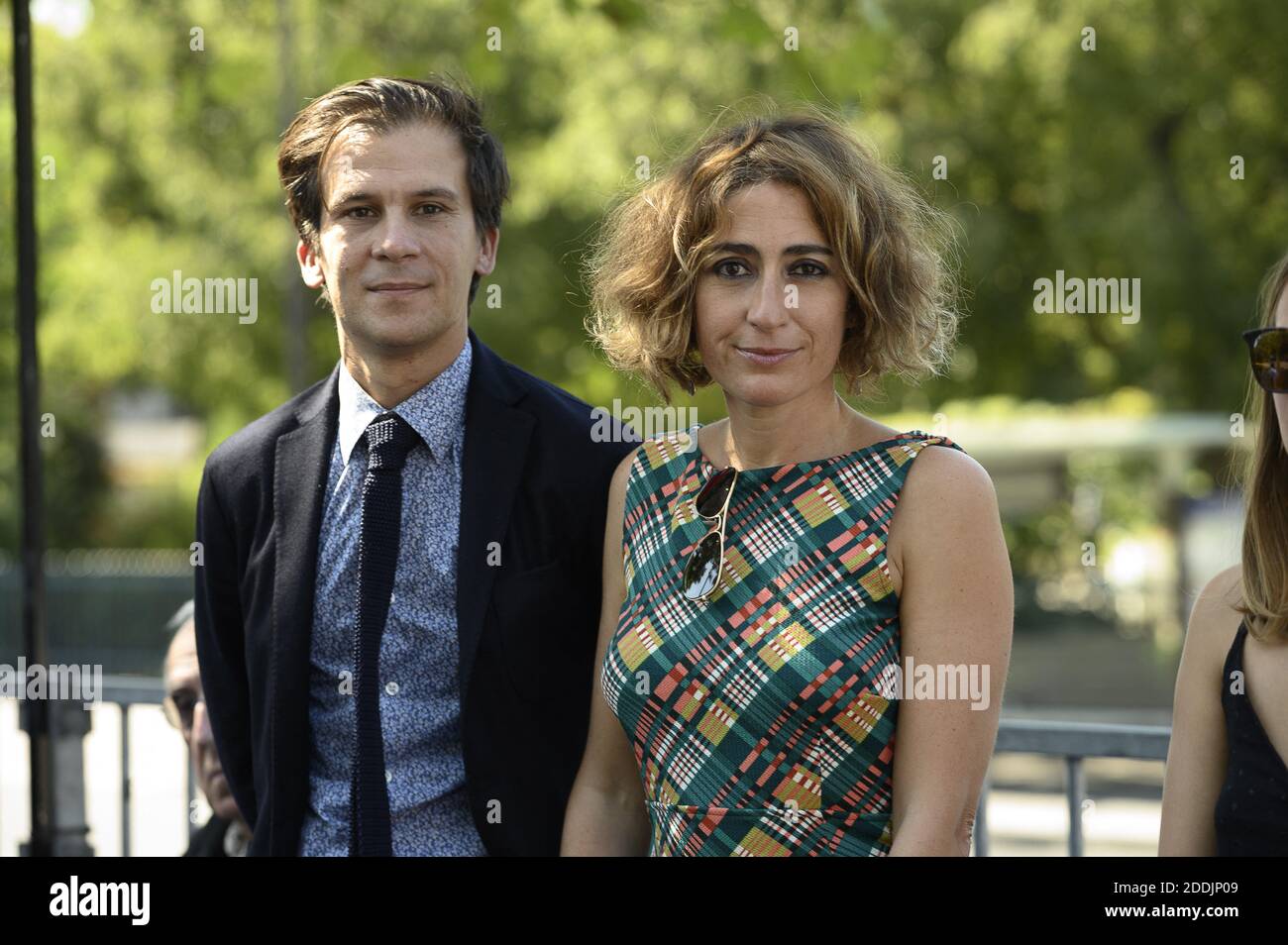 French Paris Mayor election candidate Gaspard Gantzer (L) and French ...