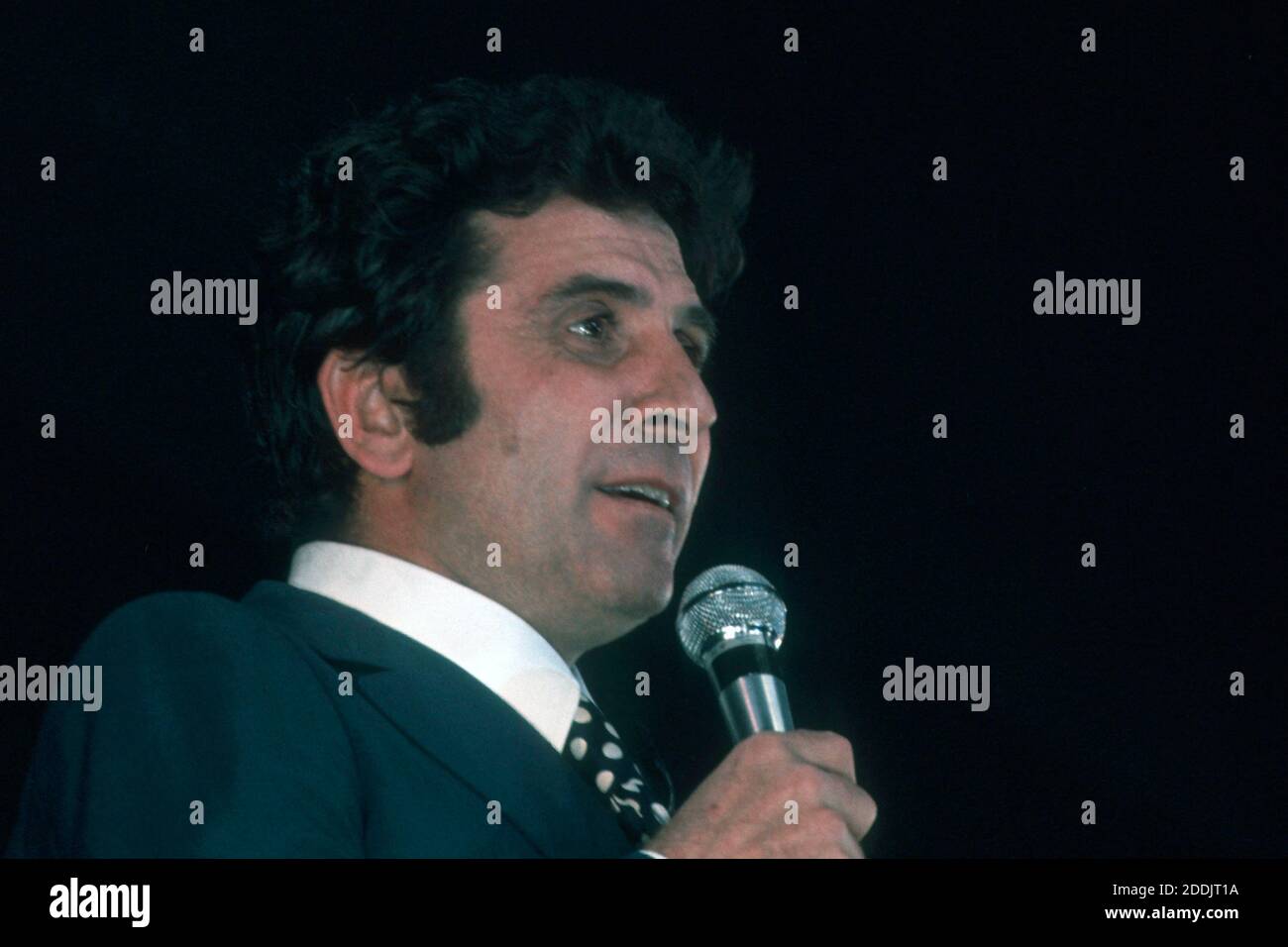 Files picture of Gilbert Bécaud. (undated photo) Photo by APS-Medias ...