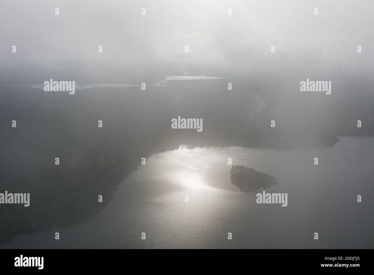 Fog clouds aerial hi-res stock photography and images - Alamy