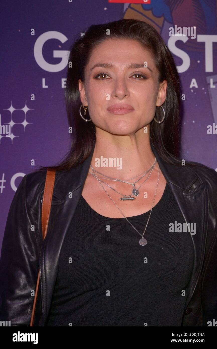 Fanny Fourquez attending the premiere of Ghost The Musical at theatre ...