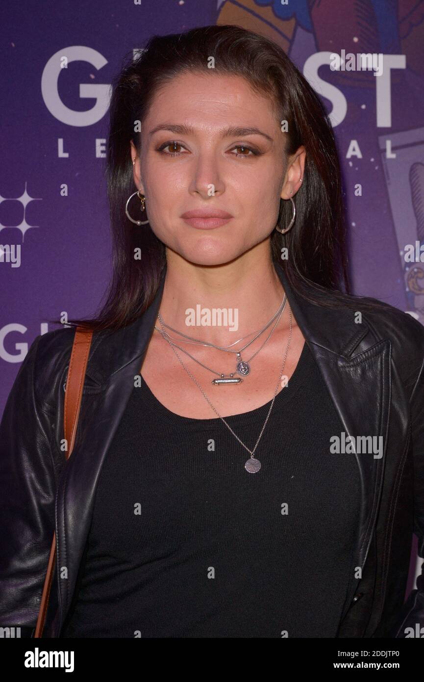 Fanny Fourquez attending the premiere of Ghost The Musical at theatre ...