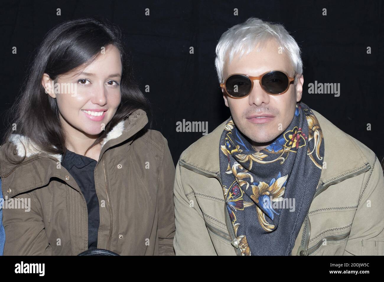 Sammy Voigt on the front row of Tatras Menswear Fall/Winter 2020-2021 ...