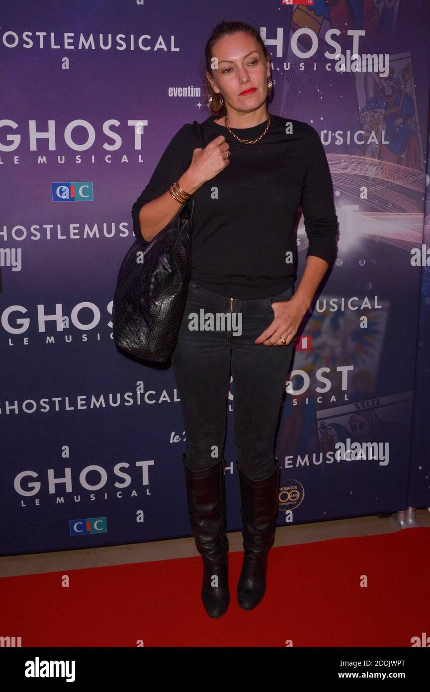 Karole Rocher attending the premiere of Ghost The Musical at theatre ...