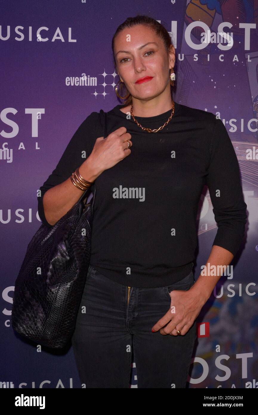 Karole Rocher attending the premiere of Ghost The Musical at theatre ...