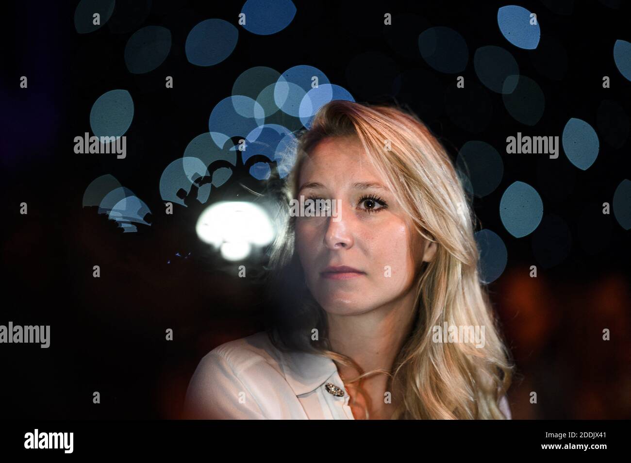 French far-right politician Marion Marechal during the "Convention de ...
