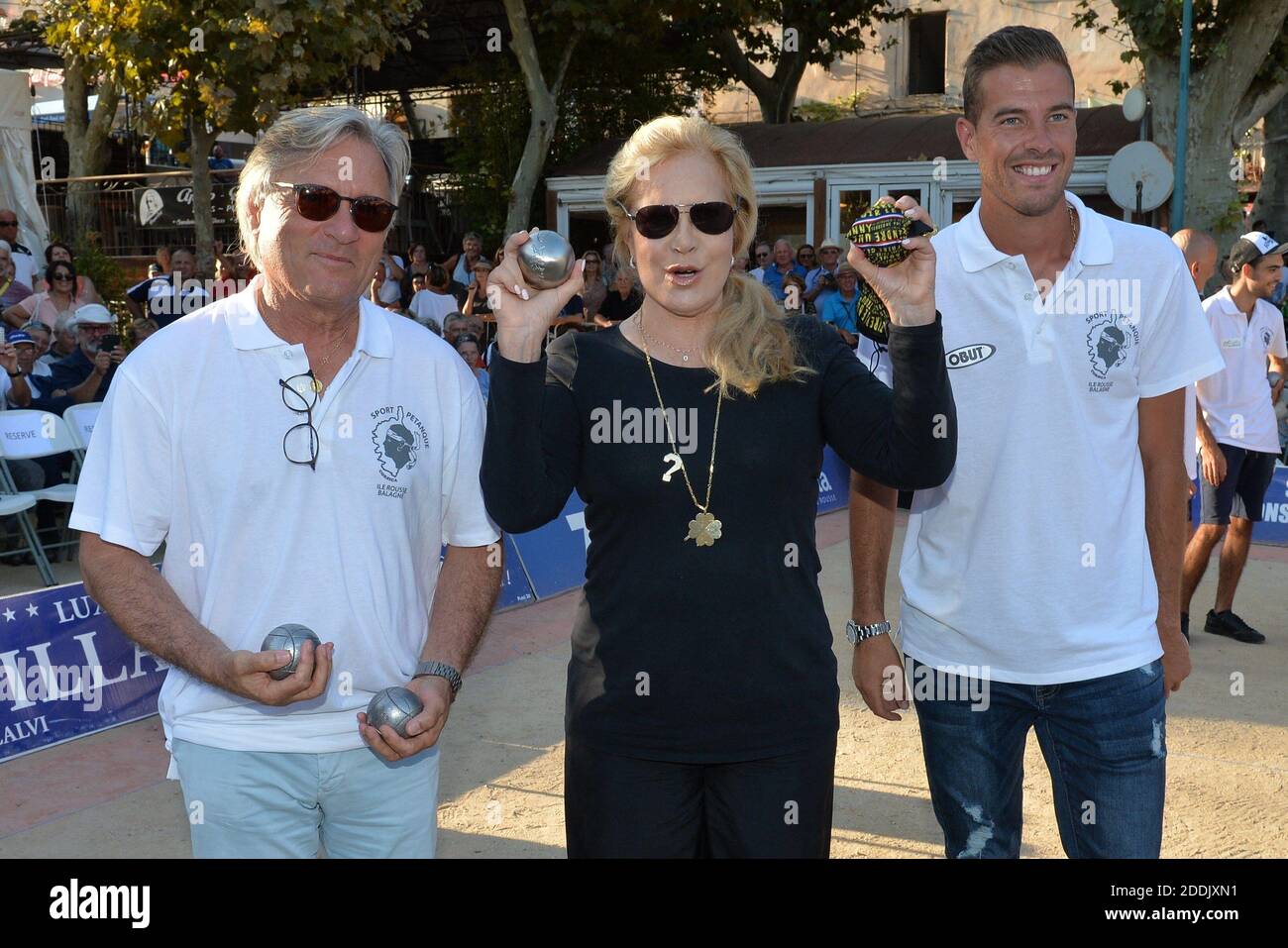 Jean-Pierre Pinelli, patron de L'hotel La Villa a Calvi, Sylvie Vartan ...