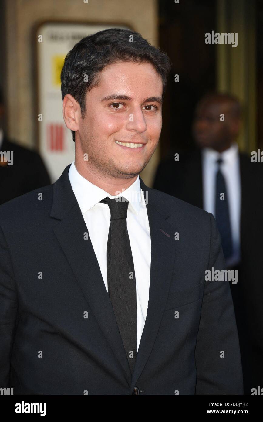 Minister Gabriel Attal attending the 25th Amnesty International Gala ...