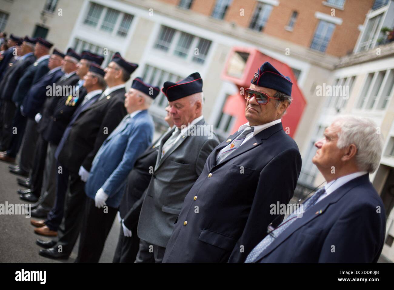 Firefighters in ceremonial uniform. Decoration ceremony of Firefighters ...