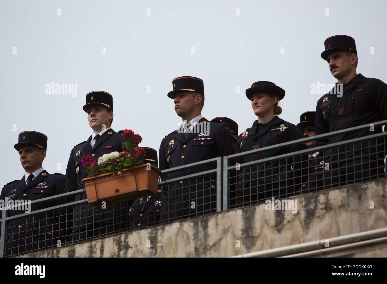 Firefighters in ceremonial uniform. Decoration ceremony of Firefighters ...