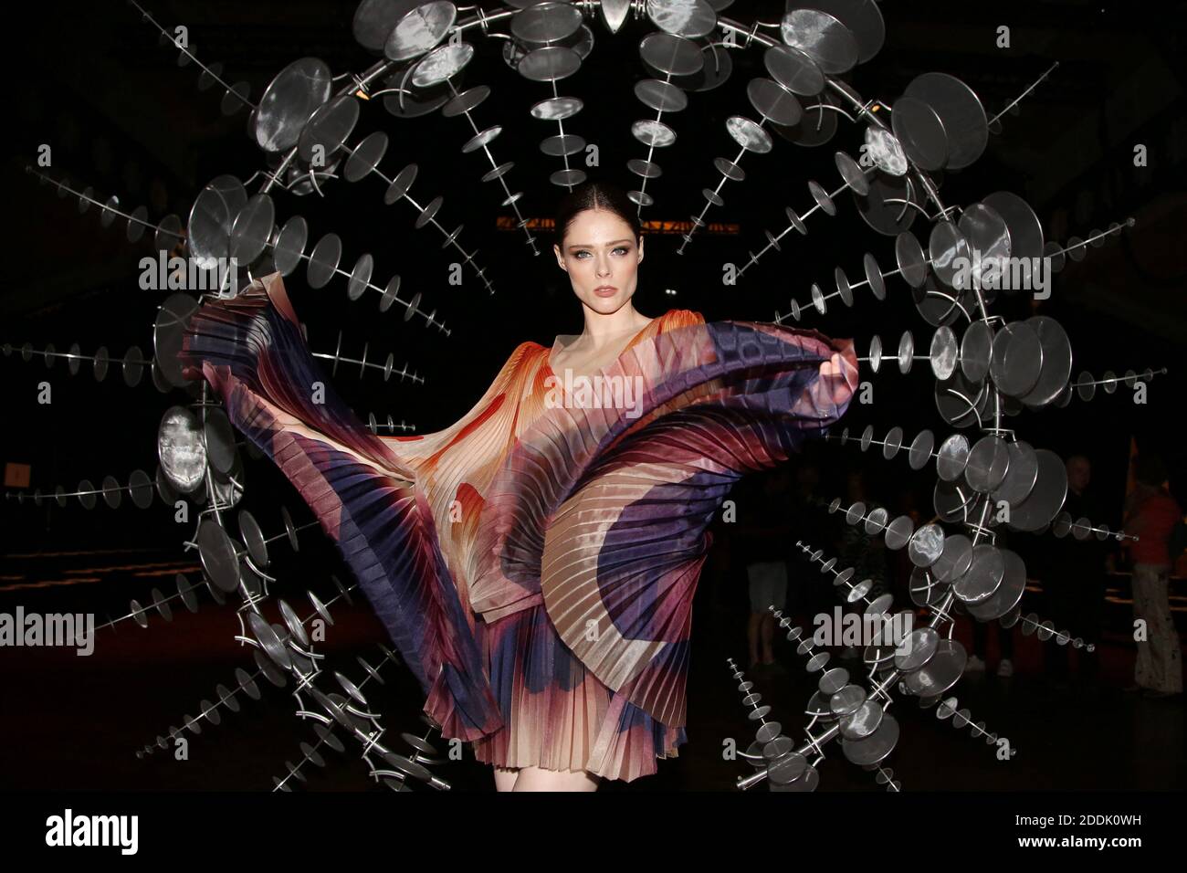 Coco Rocha attends the Iris Van Herpen Haute Couture Fall/Winter 2019 ...