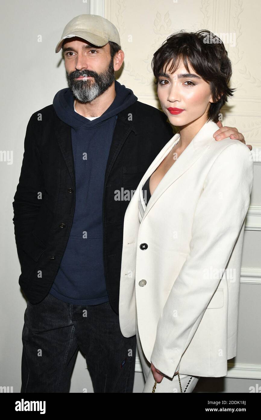 Daniel Roseberry and Rowan Blanchard attend the Schiaparelli Haute ...