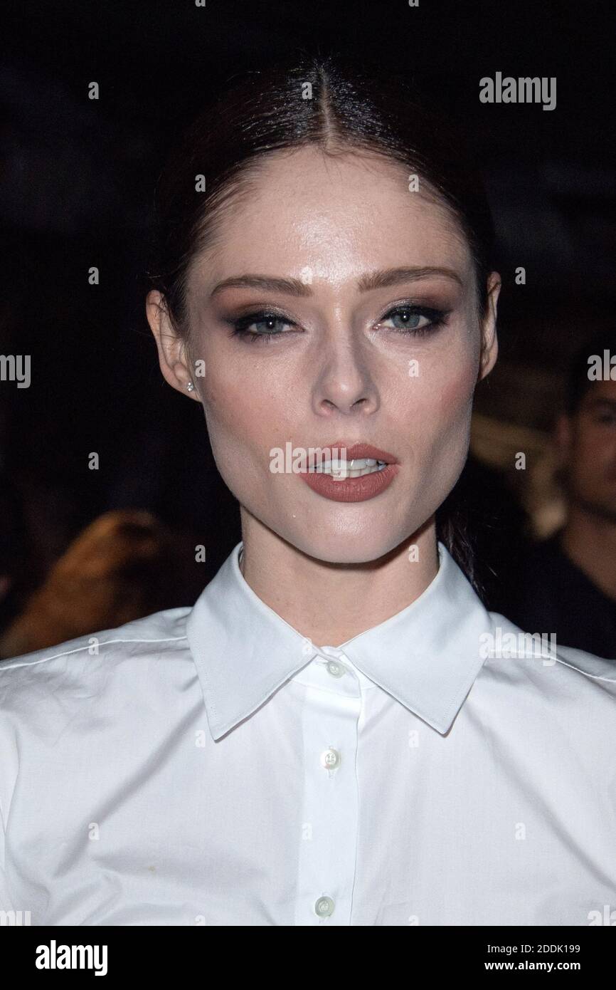 Coco Rocha attending the Christian Dior show as part Paris Haute ...