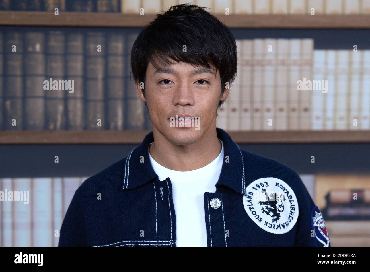 Takuya Haneda attending the Chanel show as part Paris Haute Couture Fall/Winter 2019/2020 in ...