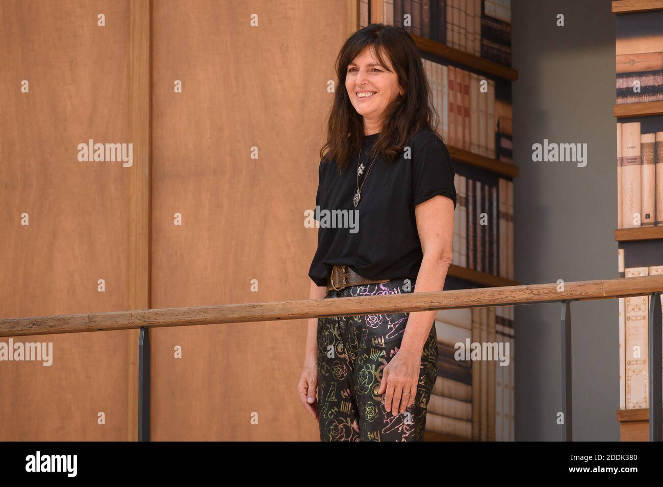 Designer Virginie Viard during the Chanel Haute Couture Fall/Winter ...