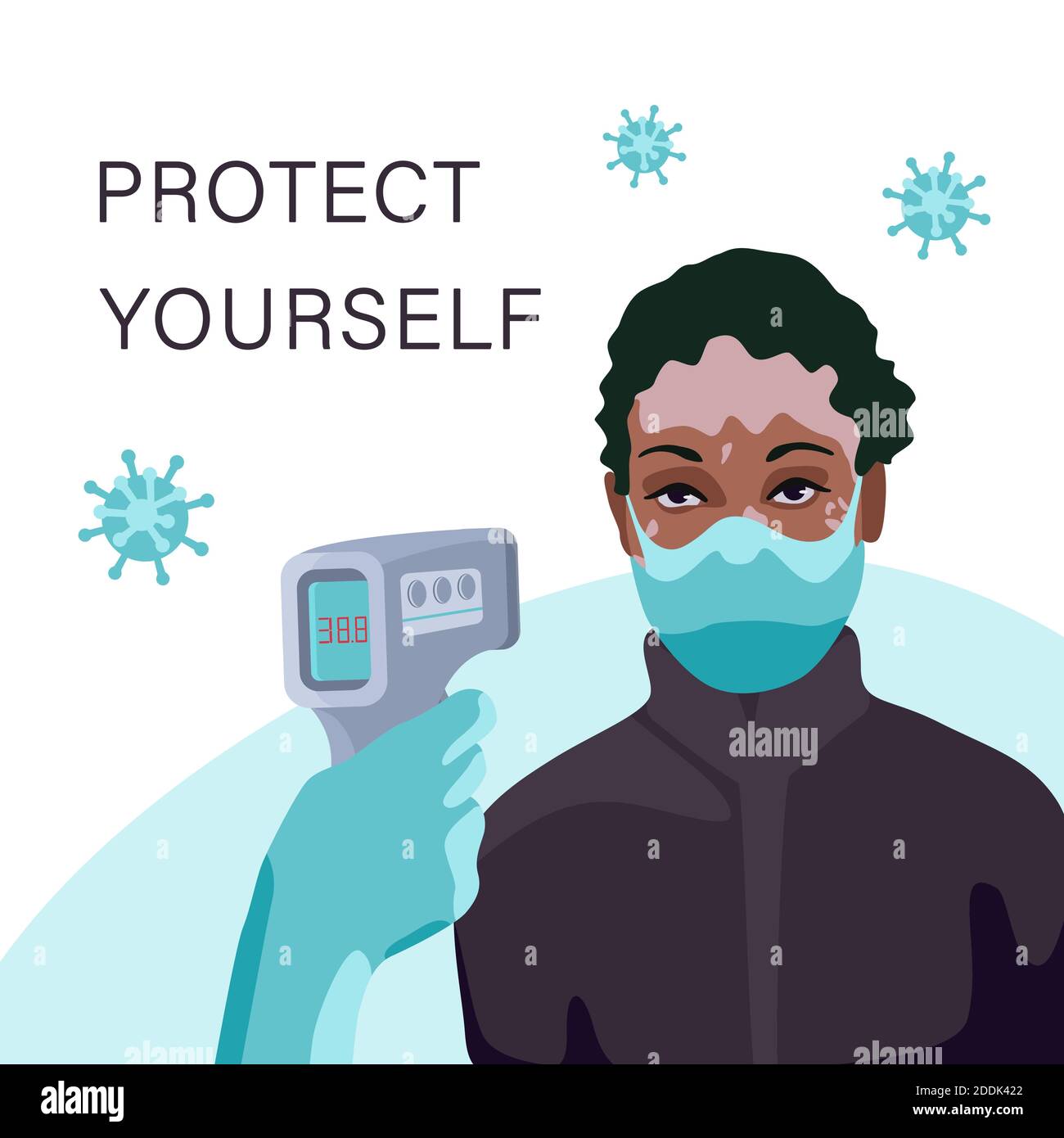 Protect yourself text on Stock Vector Images - Alamy