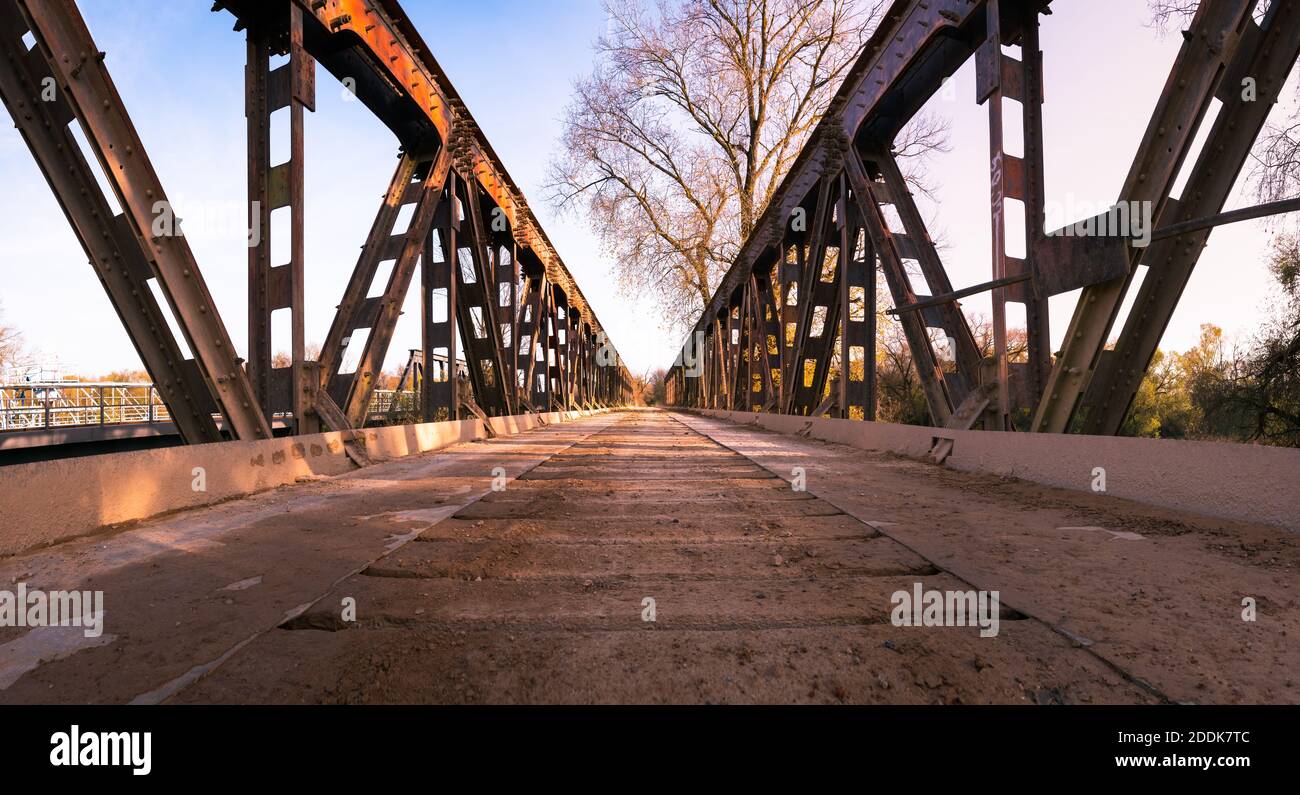 Bridge over main river hi-res stock photography and images - Alamy