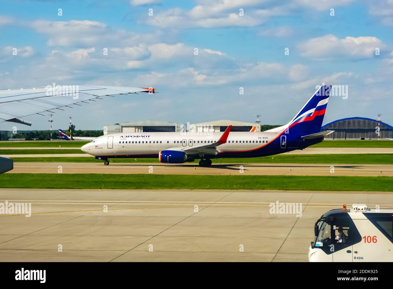 Aeroflot Russian Airlines Boeing 737-800 airplane Stock Photo - Alamy